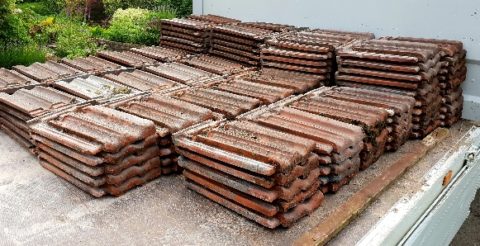 Interlocking Clay Belgium Tiles | Bath Reclamation