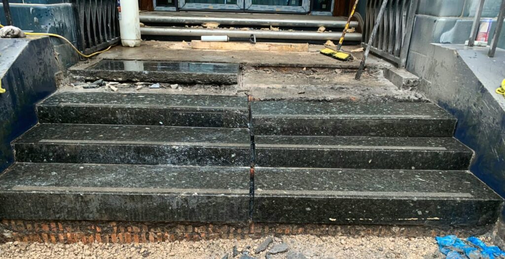 Granite Steps | Bath Reclamation